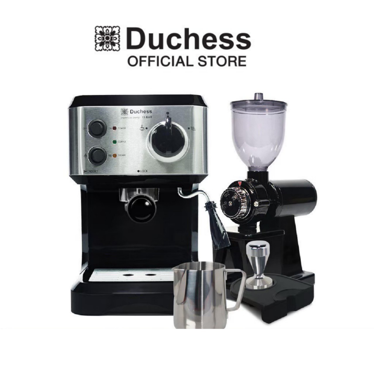 ชุดเครื่องชงกาแฟพร้อมเครื่องบดรุ่น CM3000B